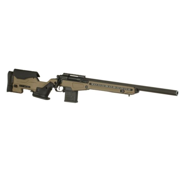 Action Army AAC T10 Spring Bolt Action Sniper Rifle FDE available from BZ