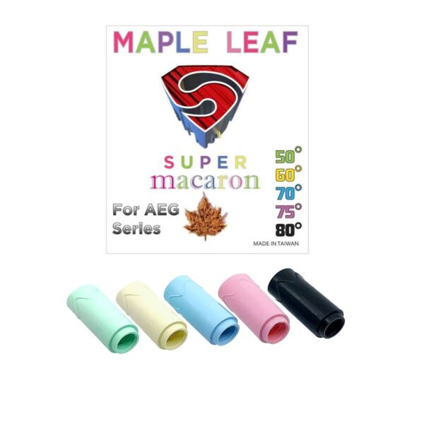 Maple Leaf Super Macaron Hop Up Rubber for AEG available from BZ