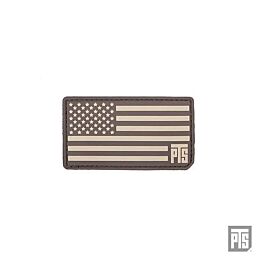PTS PVC Flag Patch - Coyote Tan available from BZ