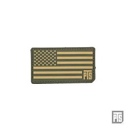 PTS PVC Flag Patch - Green available from BZ