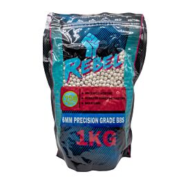 Rebel Precision BIO 6mm BBs 1kg Bag - 0.25g available from BZ
