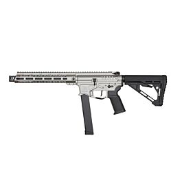 Zion Arms PW9 MOD.1 AR9 - Long Handguard - Silver available from BZ