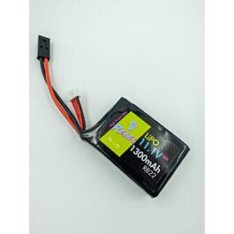 Rebel Battery - 1300mAh LiPo 11.1V 20C stick (PEQ/AN-15) - Mini Tamiya ...