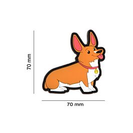 Airsoftology "Einstein" Happy Corgi Patch available from BZ