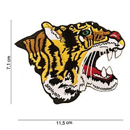 Fostex Tiger Embroided Fabric Patch available from BZ