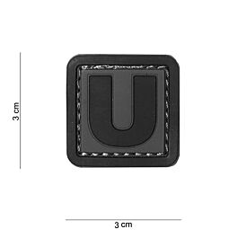 101 "U" Letter 3D PVC Patch