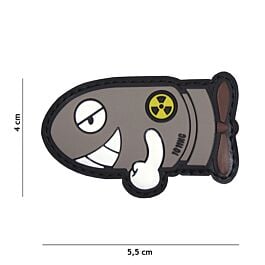 101 Smiling Torpedo 3D PVC Patch available from BZ