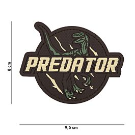 101 Predator Dinosaur 3D PVC Patch - Yellow