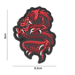 101 Dragon 3D PVC Patch - Green available from BZ