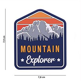 Fosco Mountain Explorer 3D PVC Patch available from BZ