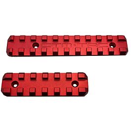 CTM CNC Upper & Lower Picatinny Rail Set for AAP-01 - Red available from BZ