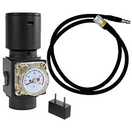 Balystik HPR800C V2 Regulator and Balystik Deluxe Line 100cm - Black