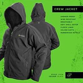 Eclipse Crew Jacket - Black available from BZ