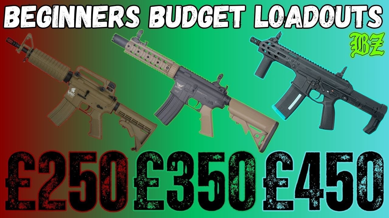 Budget Beginner Airsoft Loadouts for 2025 - BZ Airsoft Blog